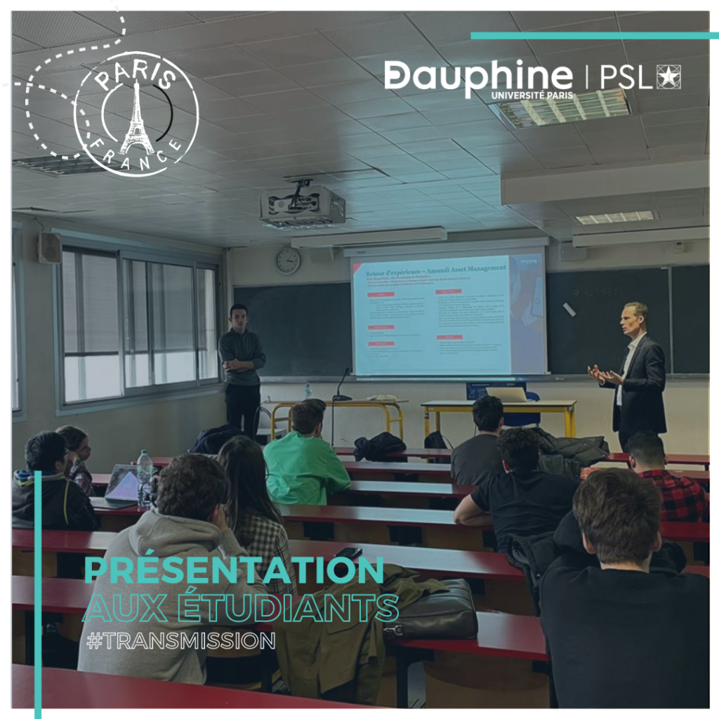 Présentation aux étudiants - Master MASEF de l’Université Paris ...